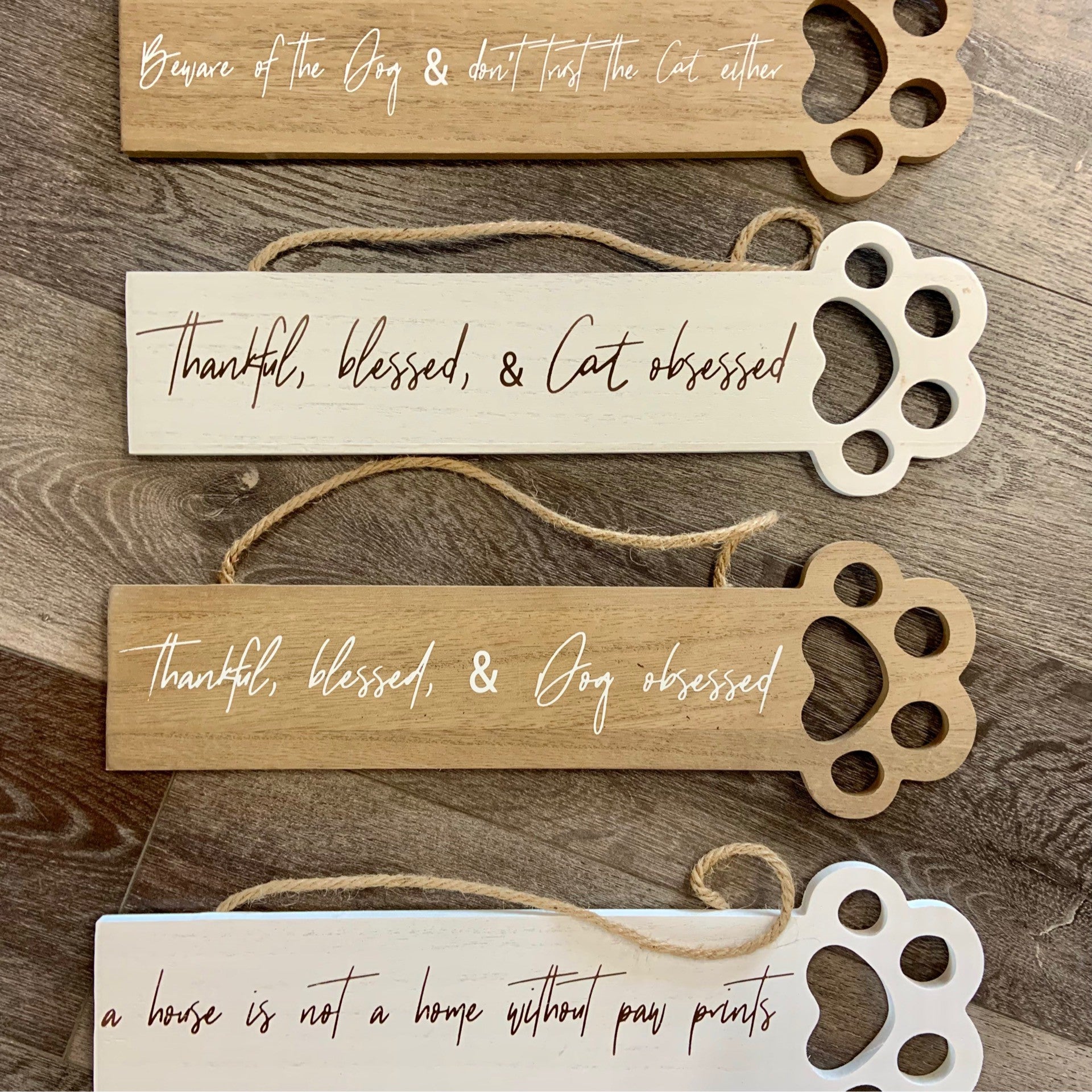 Wooden Pet Wall Sign | French Twist Salon & Boutique